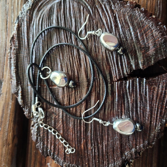 Hand Crafted | Jewelry | Handmade Matching Silver Stone Earrings And ...